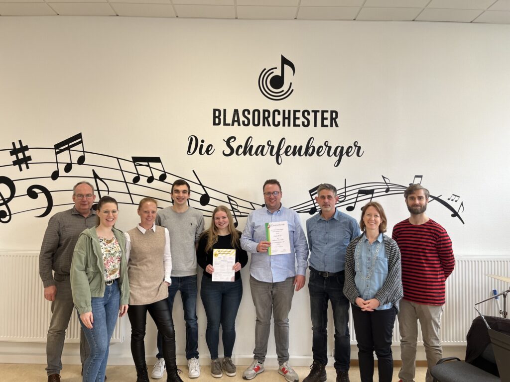 Erfolgreiche JHV des Blasorchesters „Die Scharfenberger“! – Scharfenberg